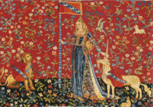The Lady with the Unicorn tapestries - medieval tapestry wall-hangings